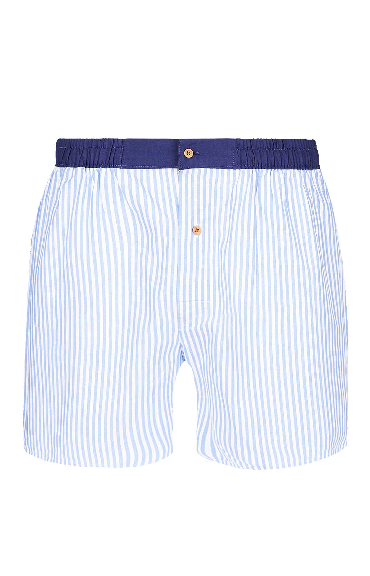 Caleçon Classique Ligne rayé bleu 1002 | Caleçon coupe française ...